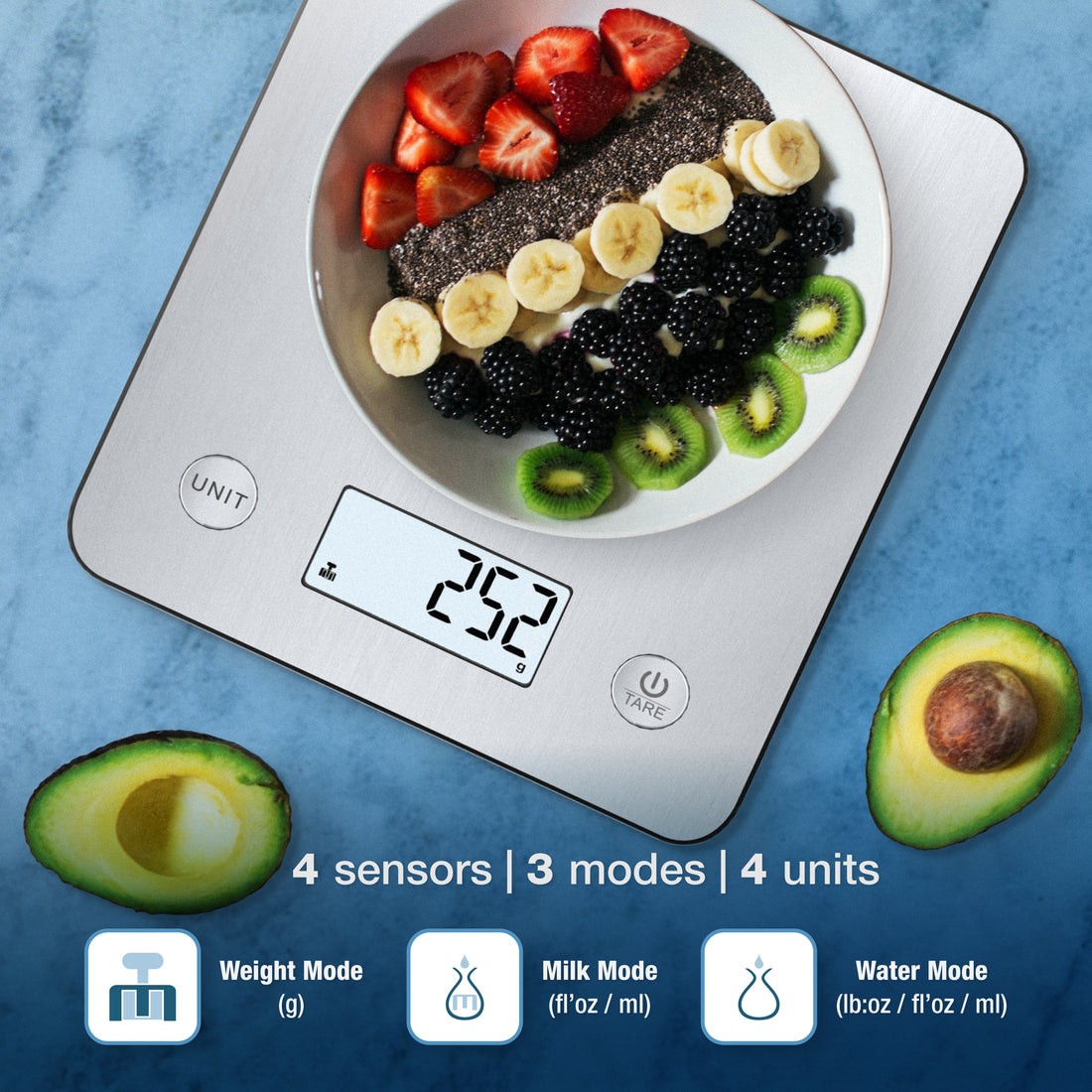 Buy Food Weight Scales - Calories Scale | BisonBody